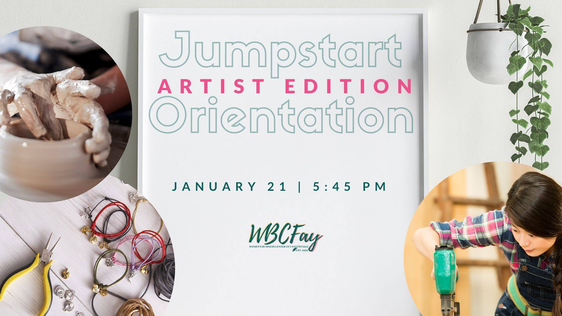Jumpstart Orientation: Artist Edition - Cool Spring Downtown District