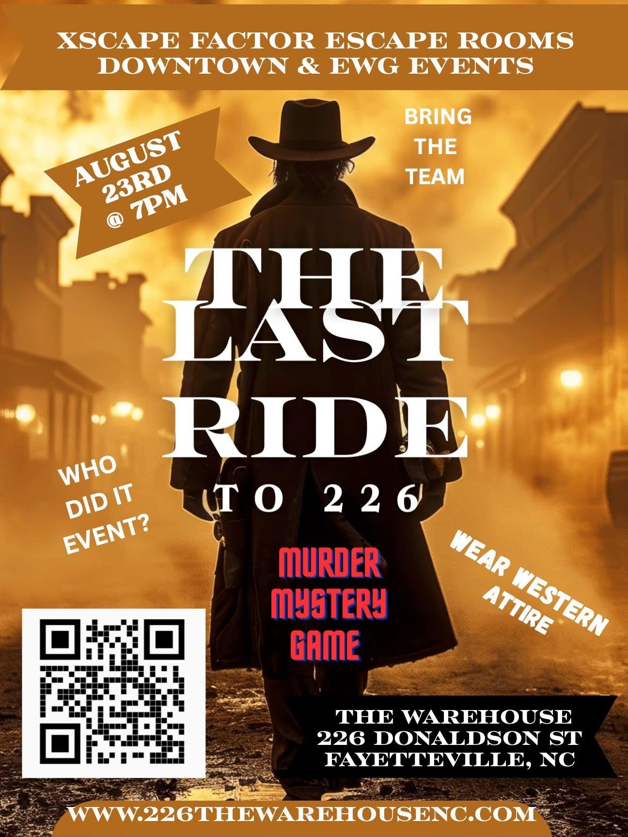 226 Murder Mystery Game - Cool Spring Downtown District